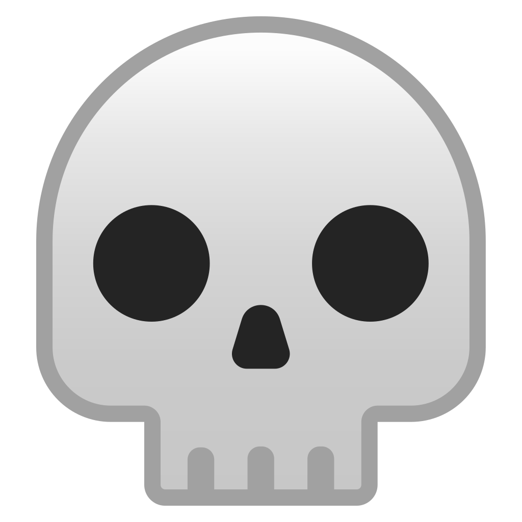 Skull Icon Noto Emoji Smileys Iconset Google