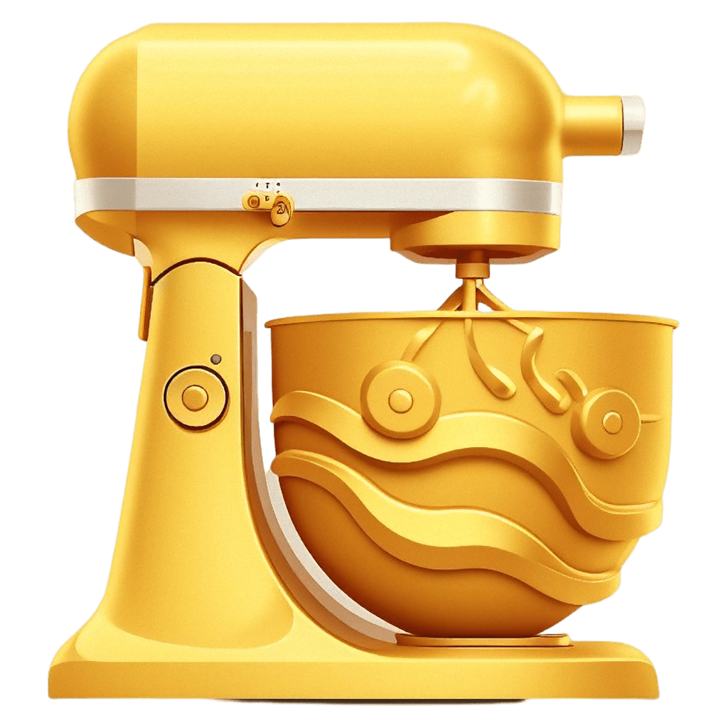 Golden Mixer Icon | Golden Objects Iconset | Icon Archive
