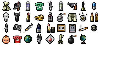 Symbolic Objects Iconset (35 icons) | Mozco