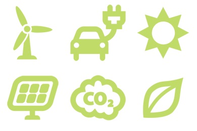 SimpleGreen Iconset (25 icons) | Simplefly
